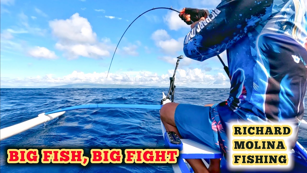 AGIMAT BIG FIGHT IN A BIG FISH | Richard Molina Fishing - YouTube