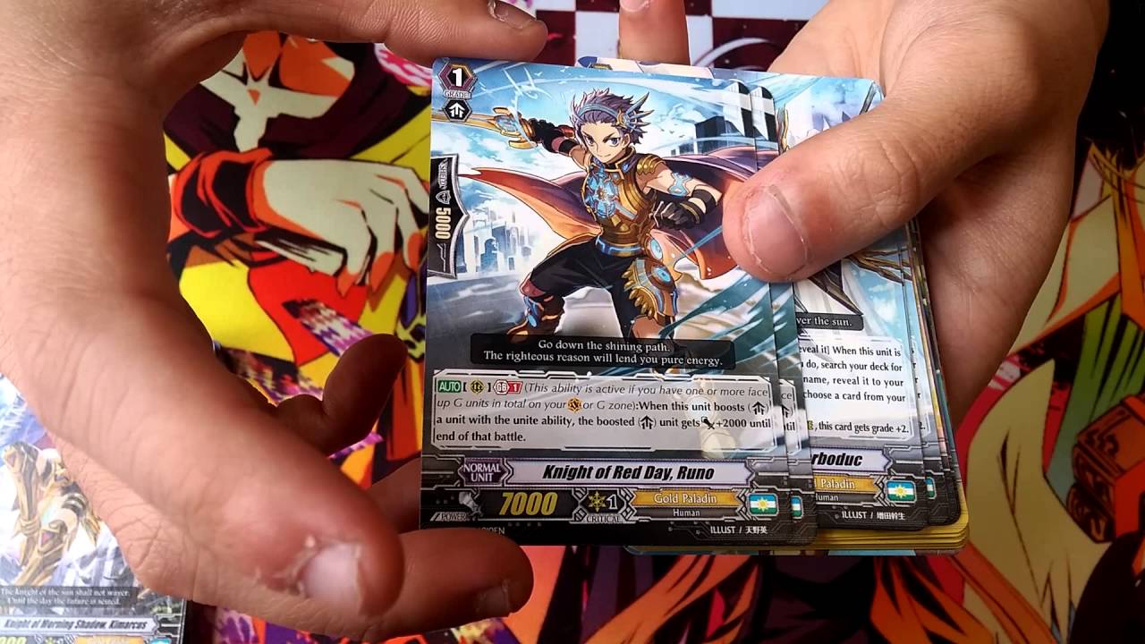 Cardfight!! Vanguard G-Start Deck 02 Knights of the Sun G-SD02 English ...