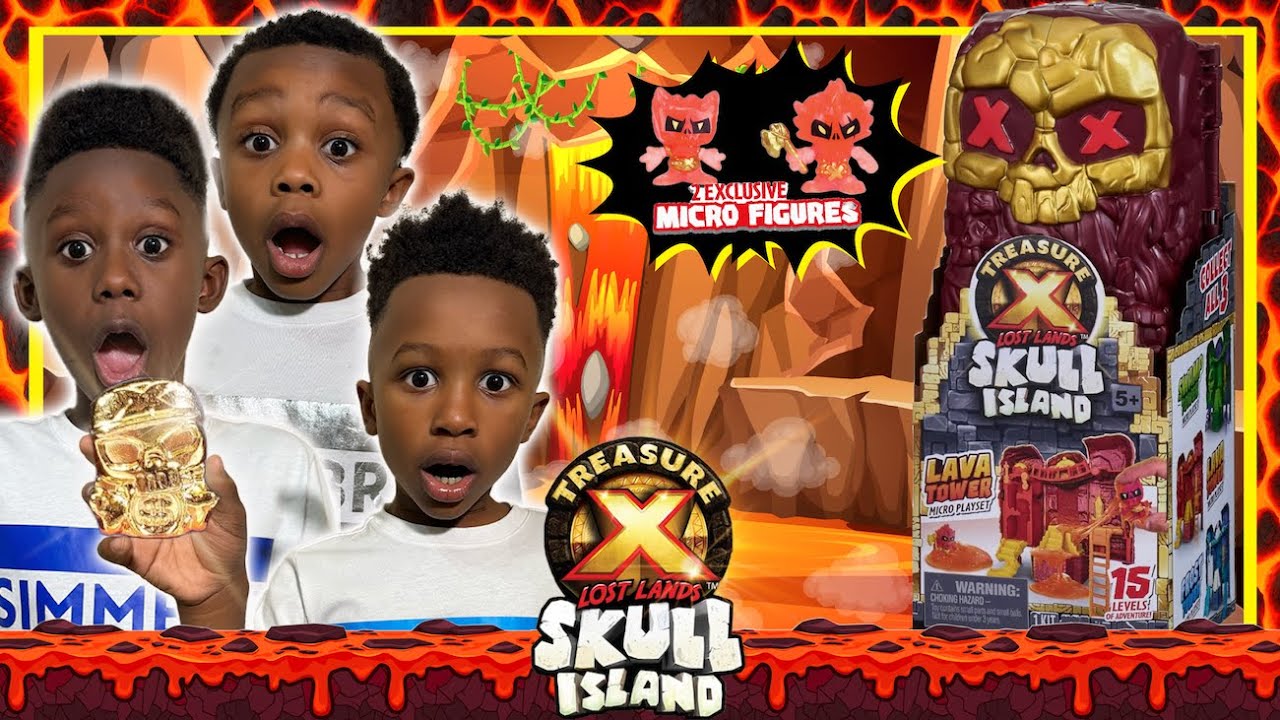 Discover the Hidden Treasures of Treasure X Skull Island Lava Tower ...