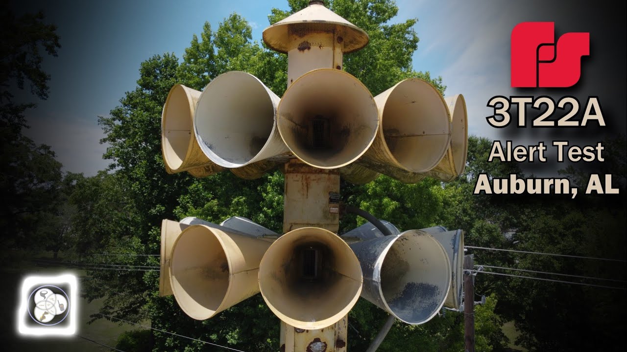 Federal Signal 3T22A Siren Test - Alert - Auburn, AL - YouTube