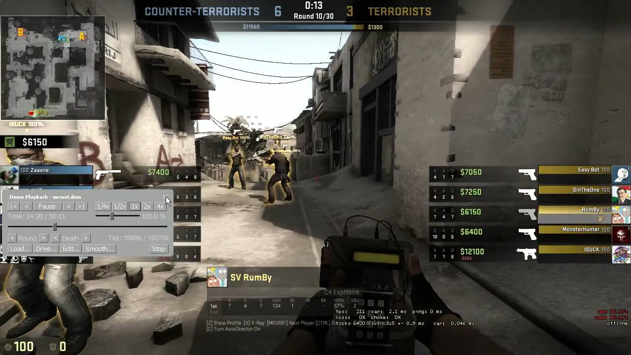 CS:GO Tips and Tricks: Netcode Premium User Demo Review "Rumby" - YouTube