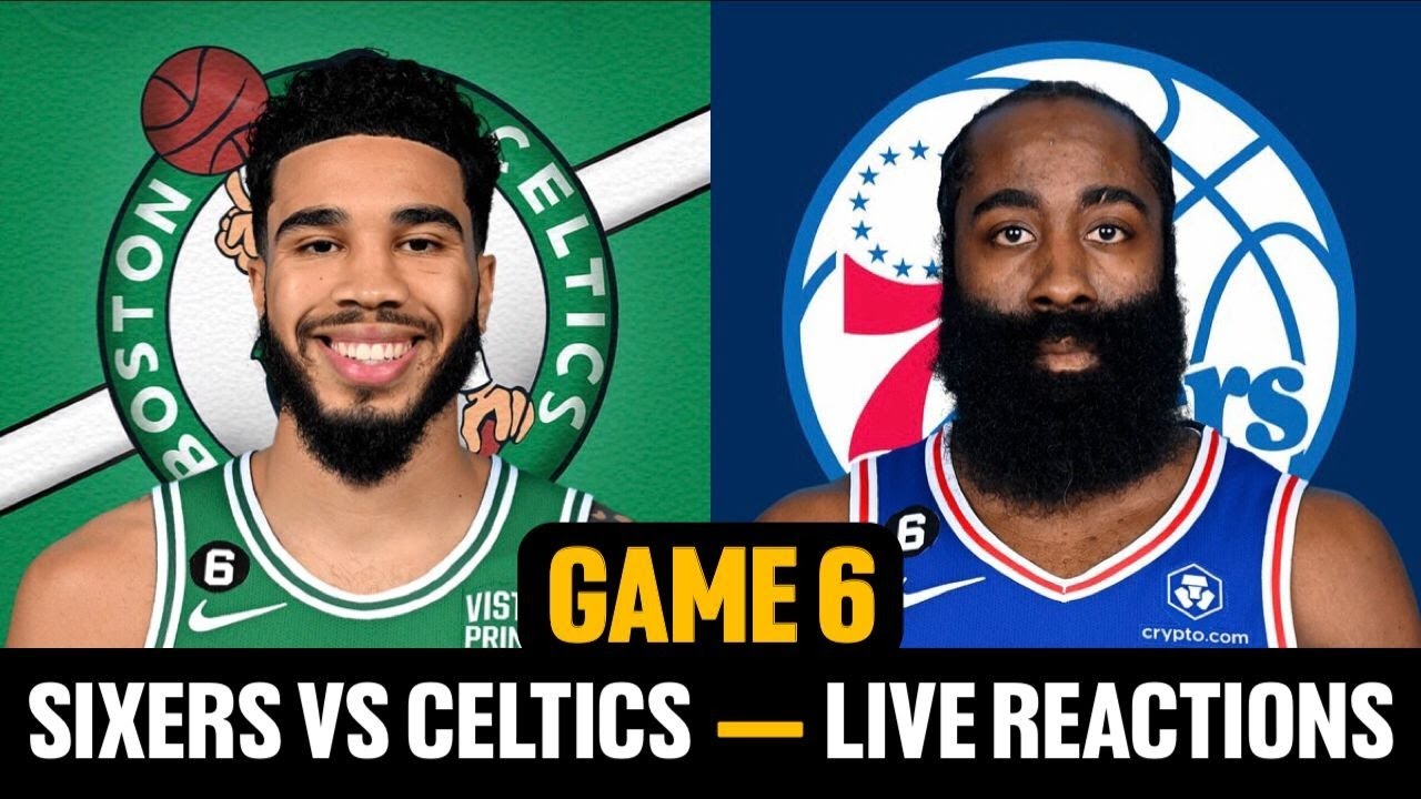 Sixers vs Celtics GAME 6 LIVE REACTIONS | Philadelphia 76ers vs Boston ...
