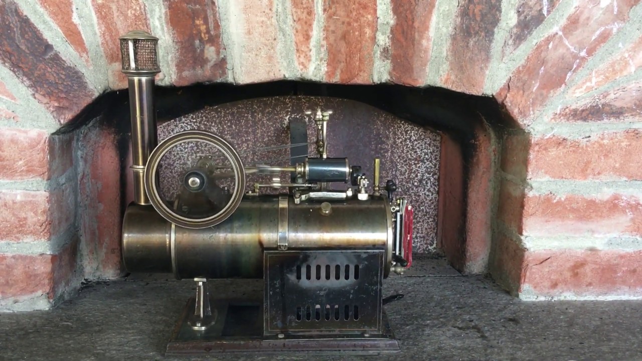 Josef Falk 456/2 - steam overtype engine - YouTube