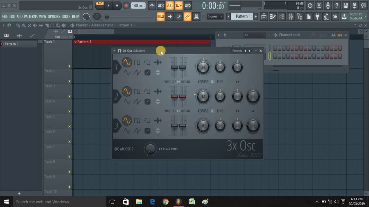 3 x Osc Vst noise tutorial in FL STUDIO- MK Tunes - YouTube