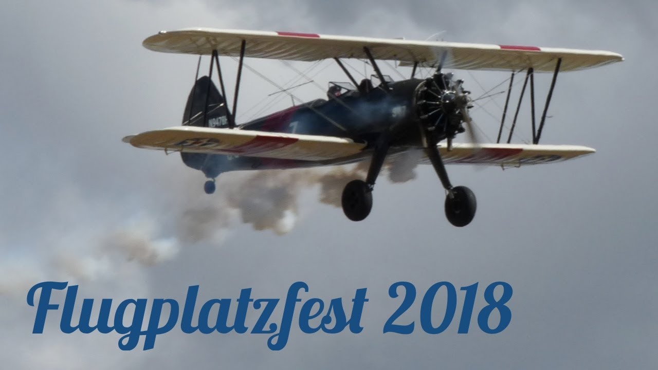 Flugplatzfest in Zwickau 2018 | Zwickau airport festival - YouTube