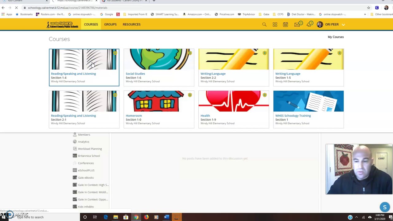 Mr. Peer's Lets Start Our Online Learning - YouTube