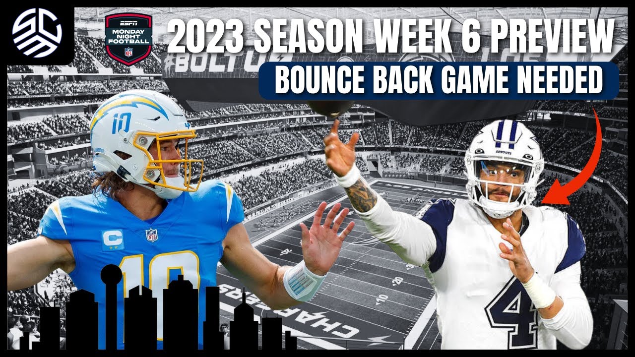 Dallas #Cowboys vs Los Angeles #Chargers 2023 Week Six Preview | Must ...