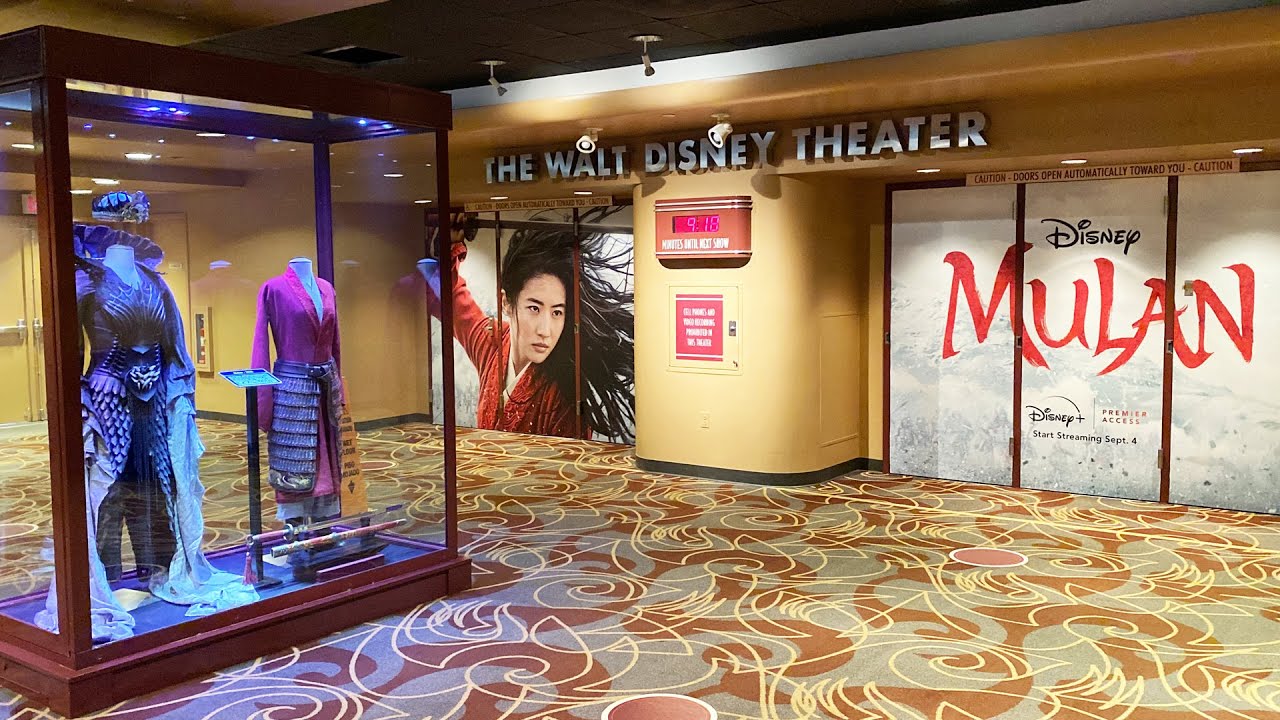 Mulan Movie Costume Display at Walt Disney Presents, Disney's Hollywood ...