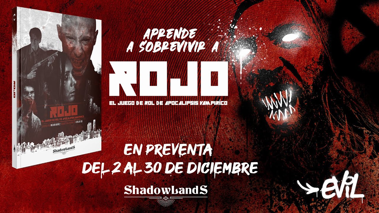 Aprende a jugar a Rojo, el juego de rol - Sistema y tirada básica - YouTube