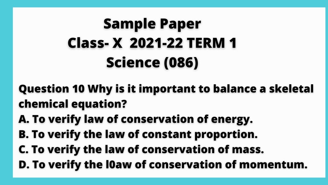 Q10 Sqp Science Why Is It Important To Balance A Skeletal Chemical q10-sqp-science-why-is-it-important-to-balance-a-skeletal-chemical
