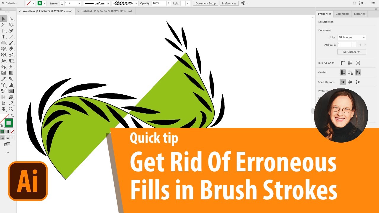 Quick Tip: How To Fix The Erroneous Fill On a Brush Path (And Adjust ...
