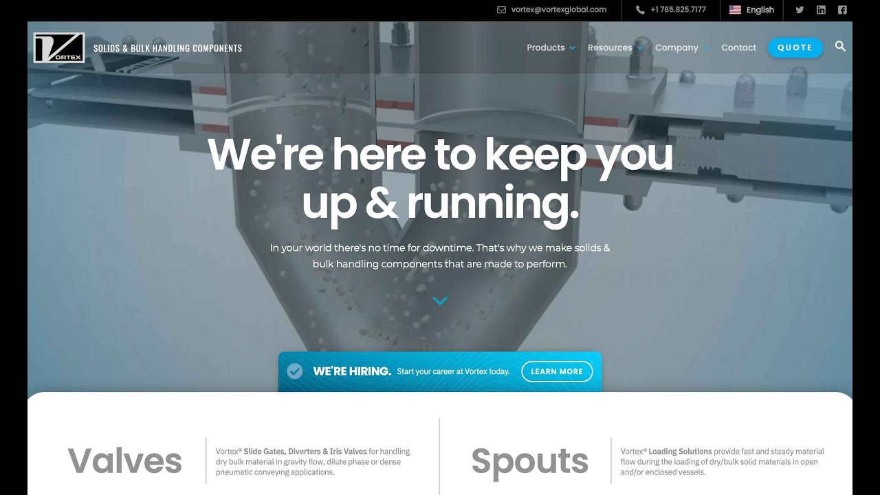 Vortex Showcases New Technologies on Updated Website - YouTube