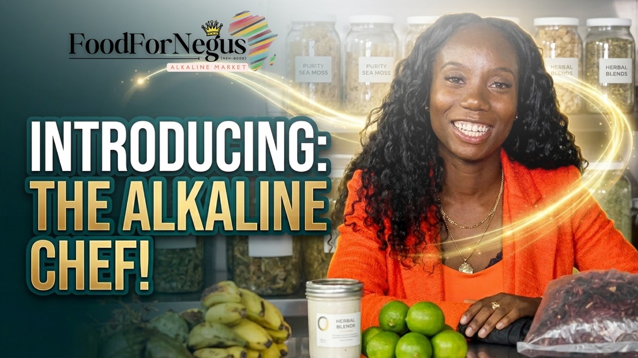 Meet The Alkaline Chef: Food For Negus x DaddyButter | Healing ...