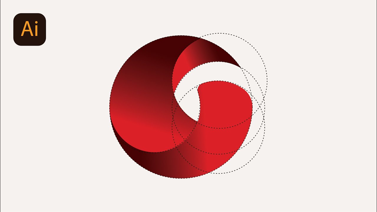 How To Create A Logo using Circular Gird in Illustrator | Adobe ...
