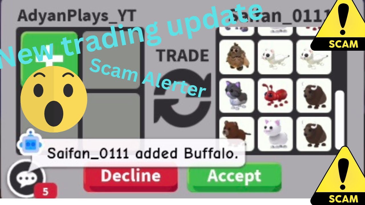 New Trading Update In Adopt Me - YouTube