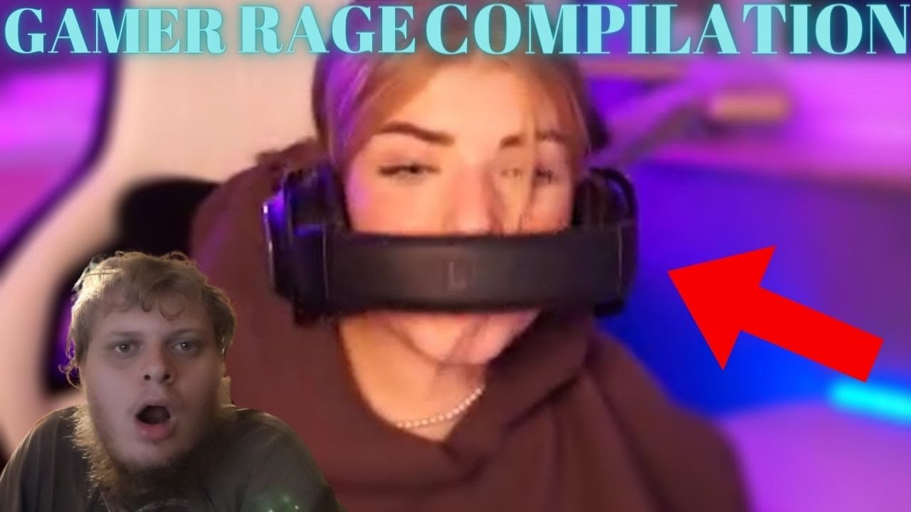 8 Minutes Of Gamer Rage #65 Reaction - YouTube