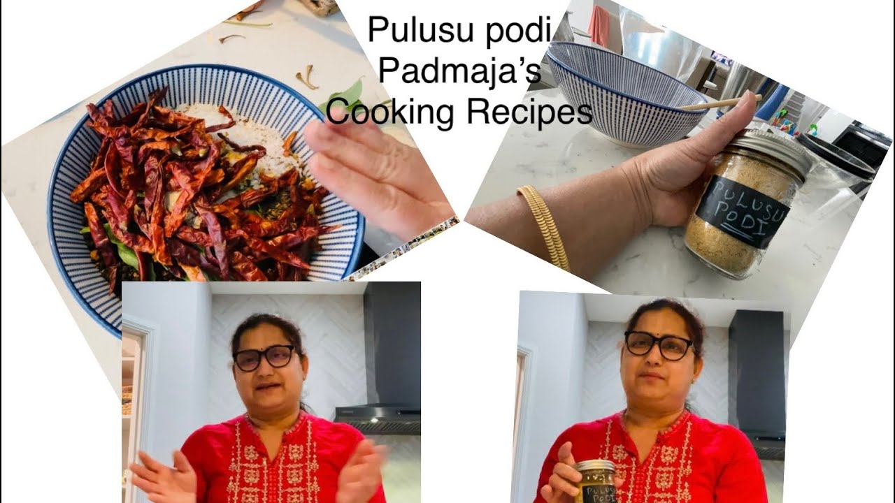 Pulusu podi | super tasty dappalam podi | recipe 187 - YouTube