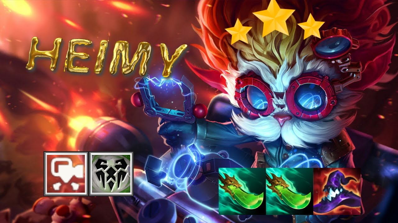 HEIMY 3 STAR SET 9 - One shots entire board - Satisfying - Freljord ...