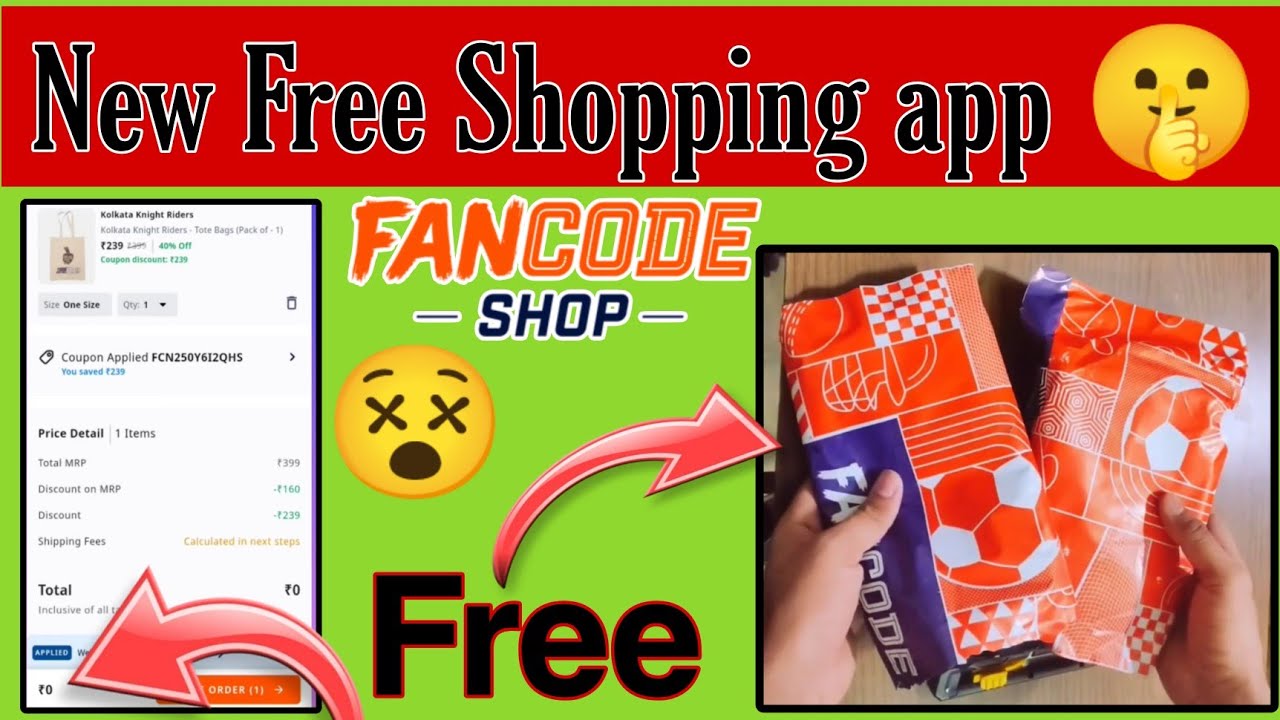 New Free Shopping app ll Free Shopping Today ll Free sample product ...
