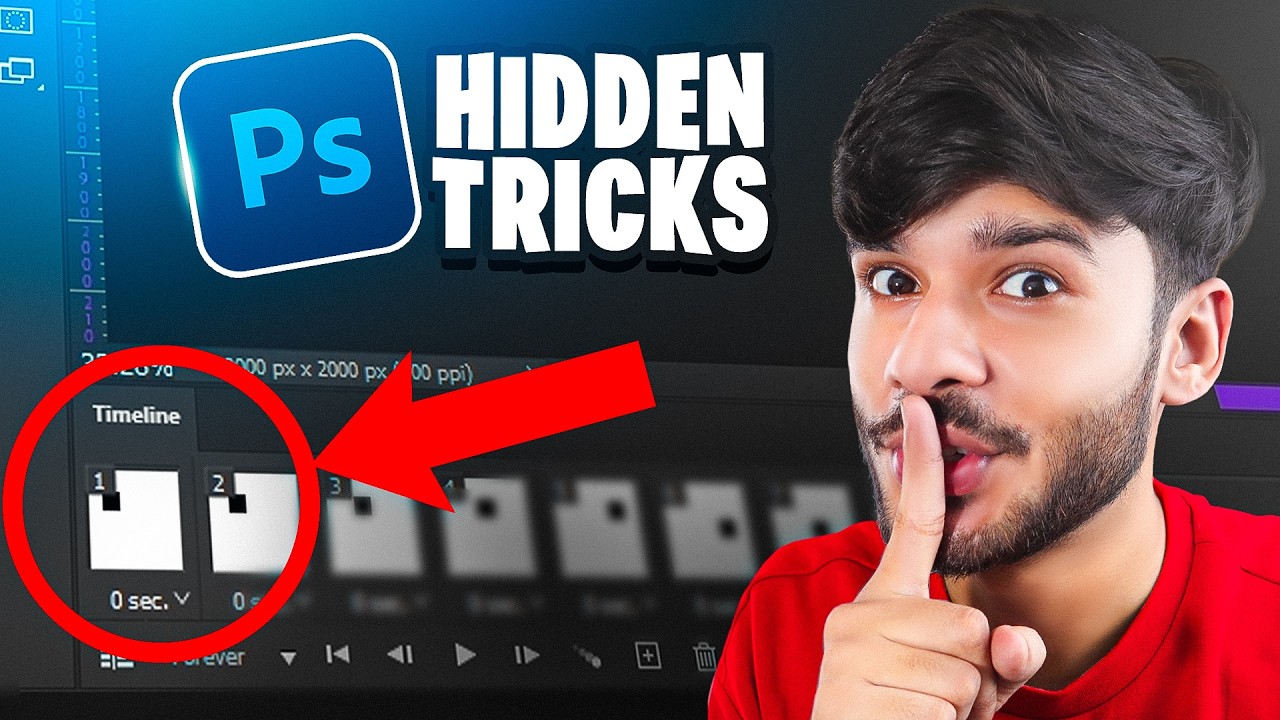 10 Photoshop Secret Tricks only Pros Know! - YouTube