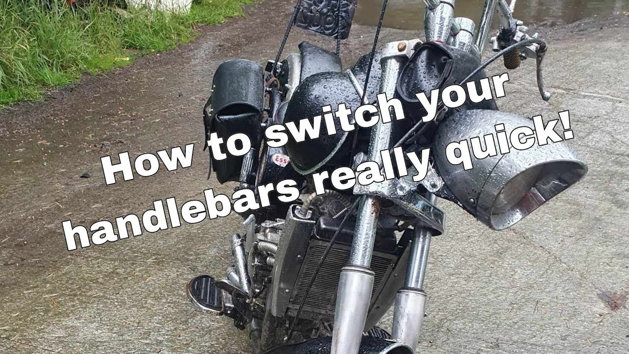 how to switch a handlebar rally fast! ASMRISH - YouTube