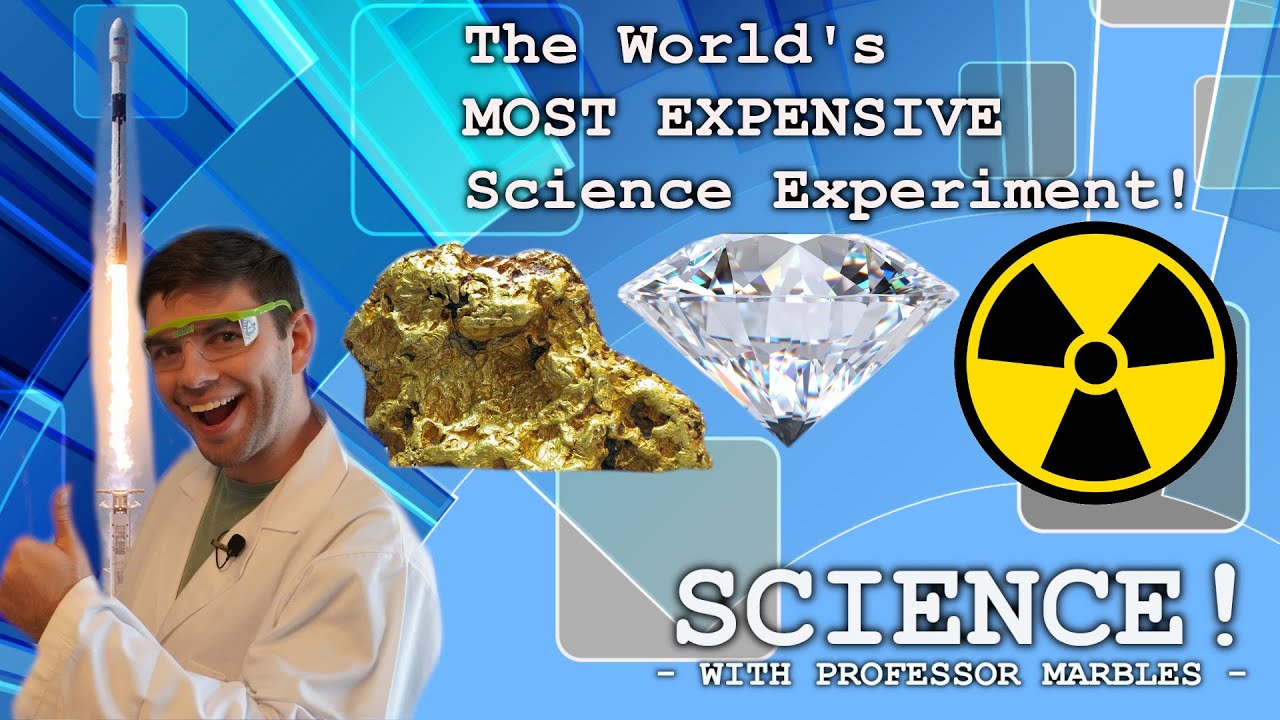 The WORLDS most EXPENSIVE Science Experiment! - Diamond Powered Rocket ...