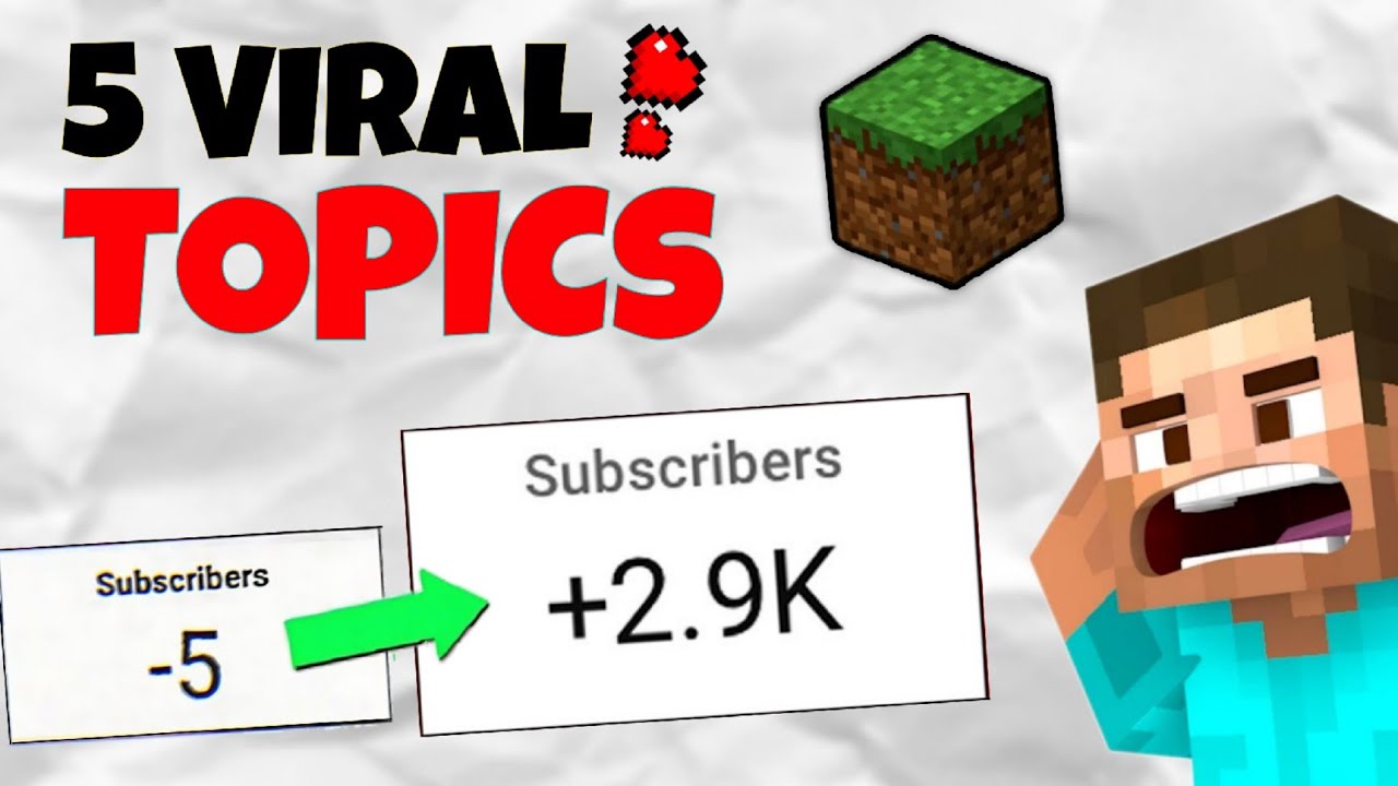 Minecraft Trending Topics Of 2023 To Grow Your Gaming Channel ...