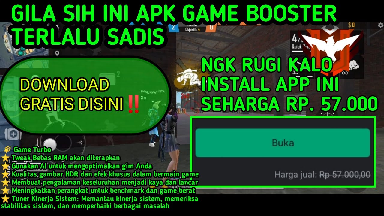 GAME BOOSTER PREMIUM NEW 2021, SOLUSI TERBAIK HILANGI LAG, PATAH" DAN ...
