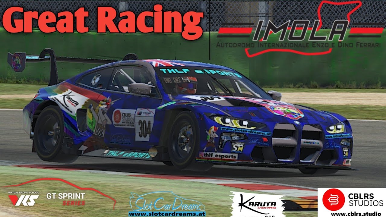 VRS Sprint IMOLA THLF eSports Australia - YouTube