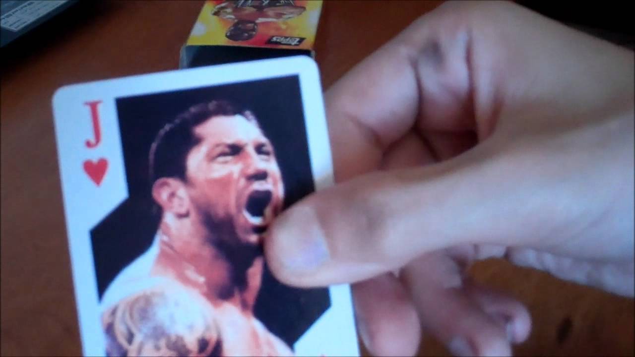 WWE Topps Playing Cards - YouTube