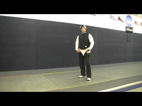 Epee Footwork Part 7 - the Three Counter-Attacks - YouTube