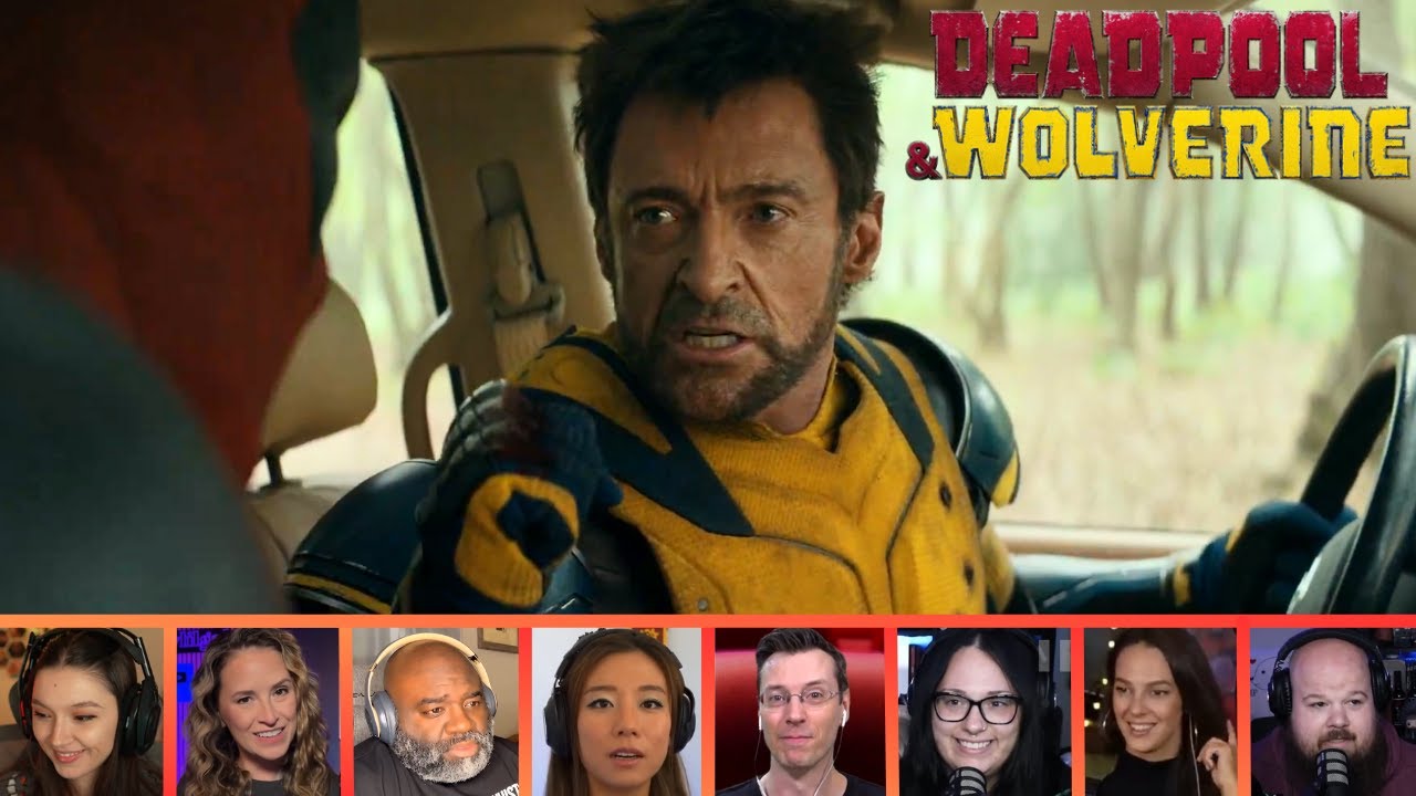Reactors Reacting to WOLVERINE YELLING AT DEADPOOL IN HONDA ODYSSEY ...