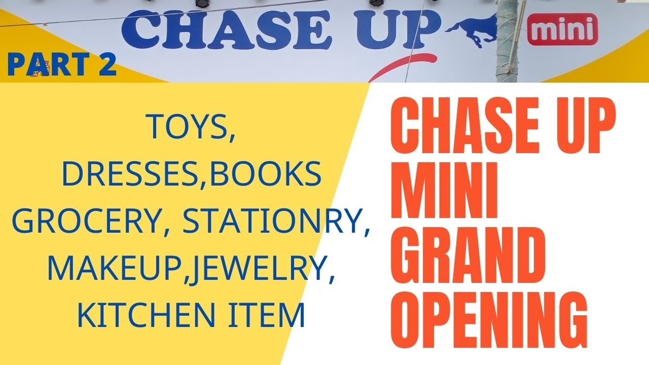 Chase up mini Grand opening 2021 | chase up mini karachi | chase up ...