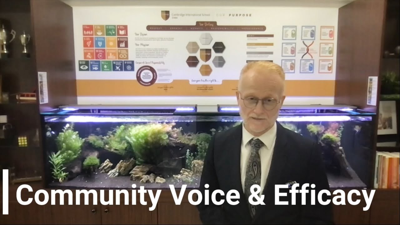 Principals Community Message - YouTube