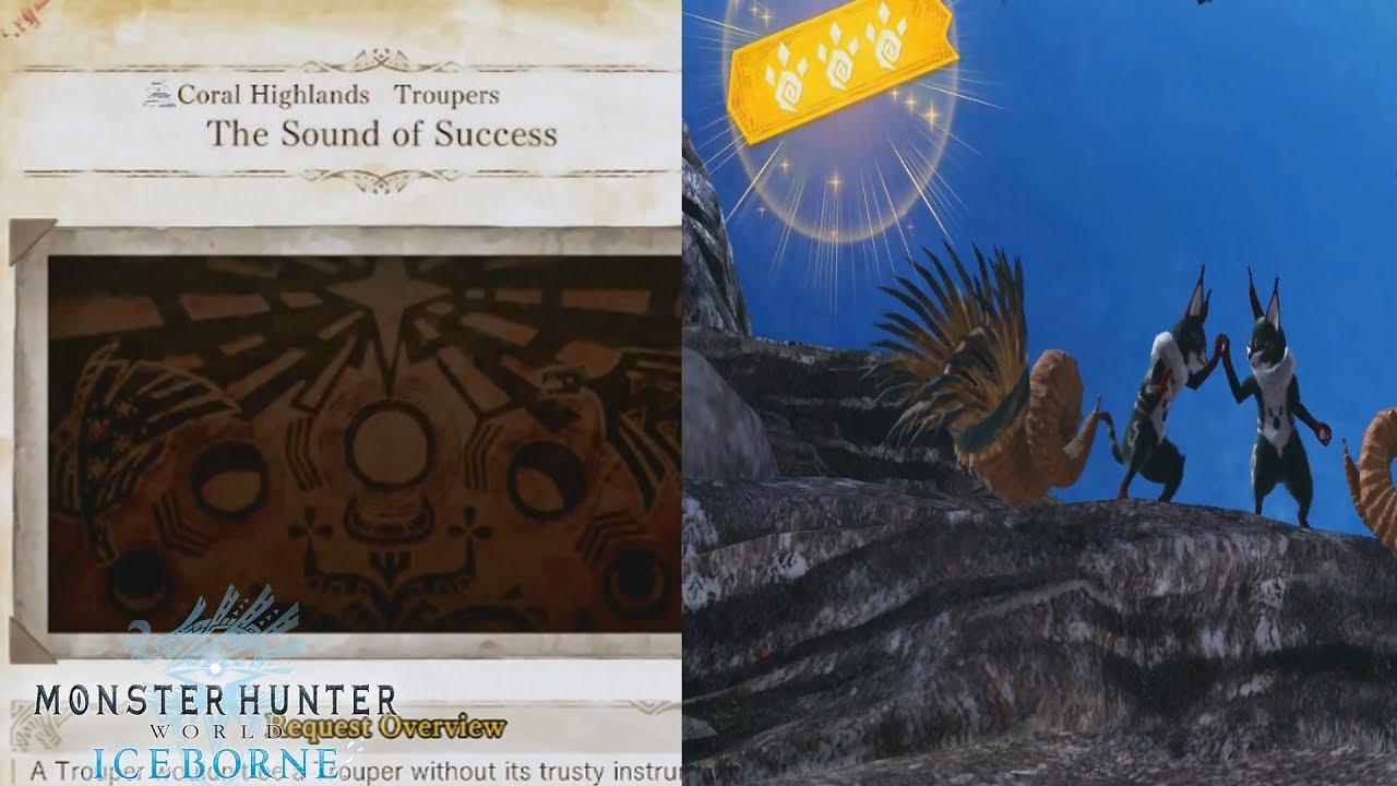 (MHW) Monster Hunter World Iceborne I The Sound Of Success I Research ...