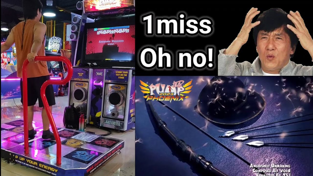PIU Anguished Unmaking D22 1 miss 😅🤣 - YouTube