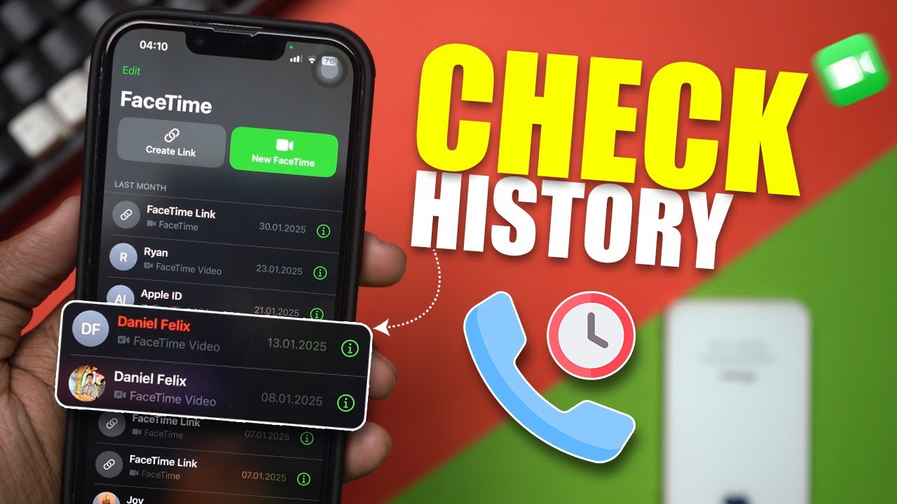 How To Check FaceTime Call History | View FaceTime Call Logs - YouTube
