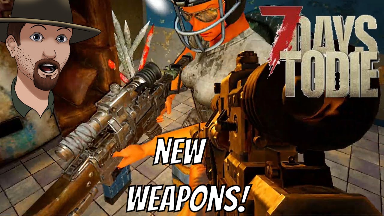 Auto Shotgun/ Desert Vulture/ New Sniper Rifle- EARLY 7 Days to Die ...