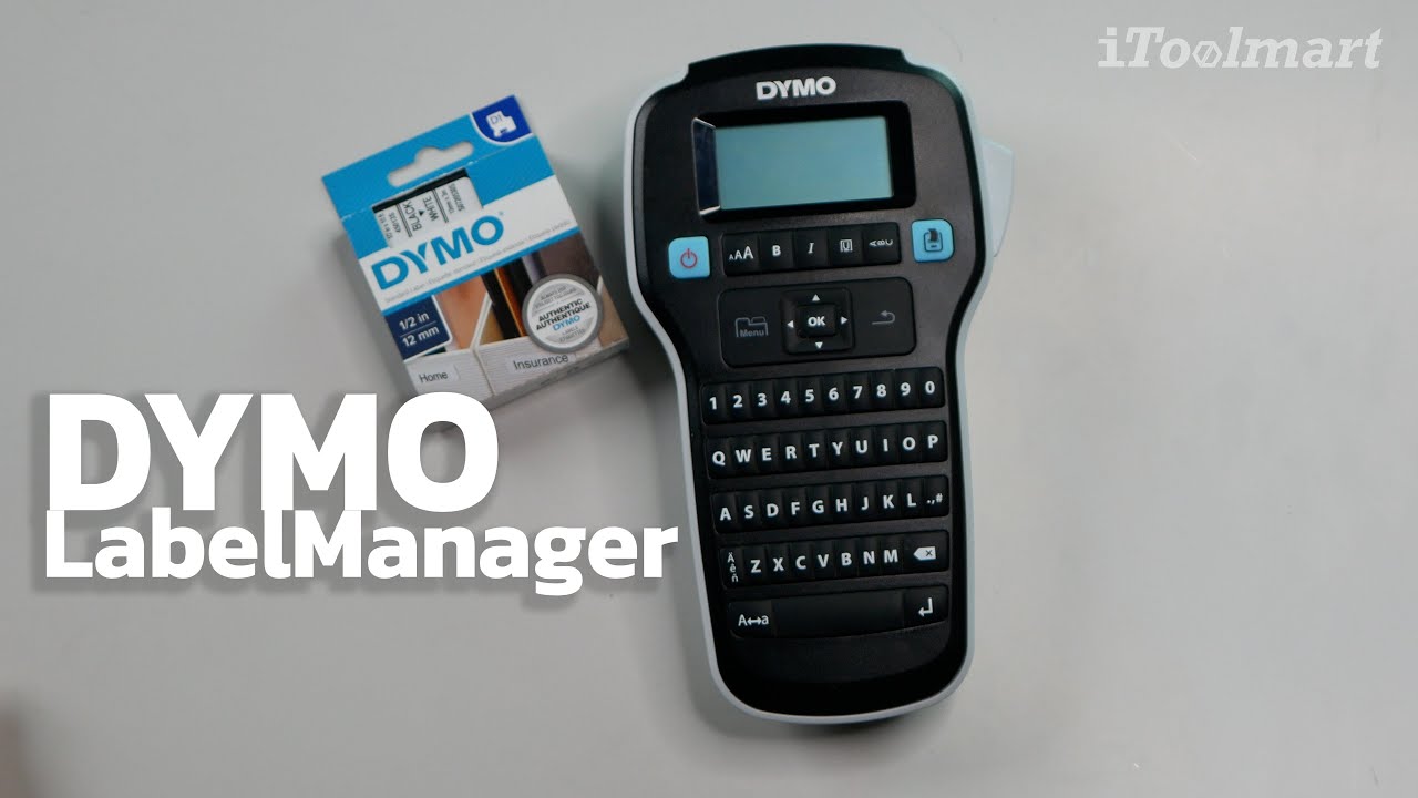 REVIEW เครื่องพิมพ์ฉลาก DYMO LM160 LabelManager มีเอฟเฟ็กต์ข้อความที่ ...