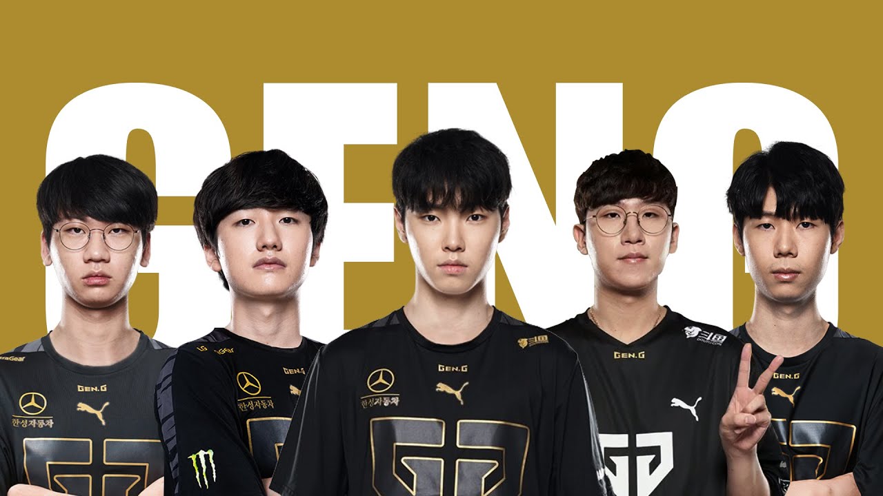 2022 젠지[GENG] NEW ROSTER(모션그래픽 기말고사 과제물) - YouTube