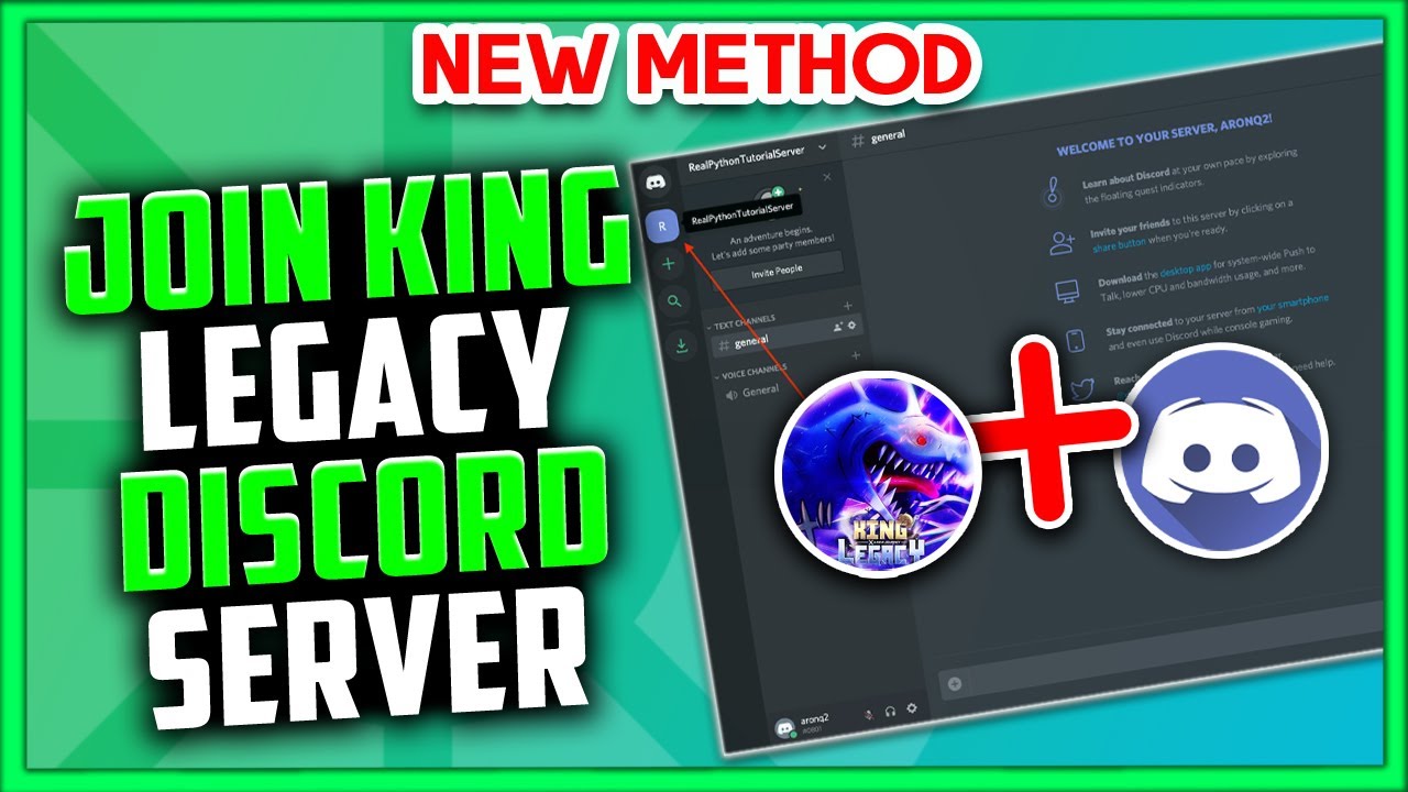 How To Join King Legacy Discord Server - YouTube