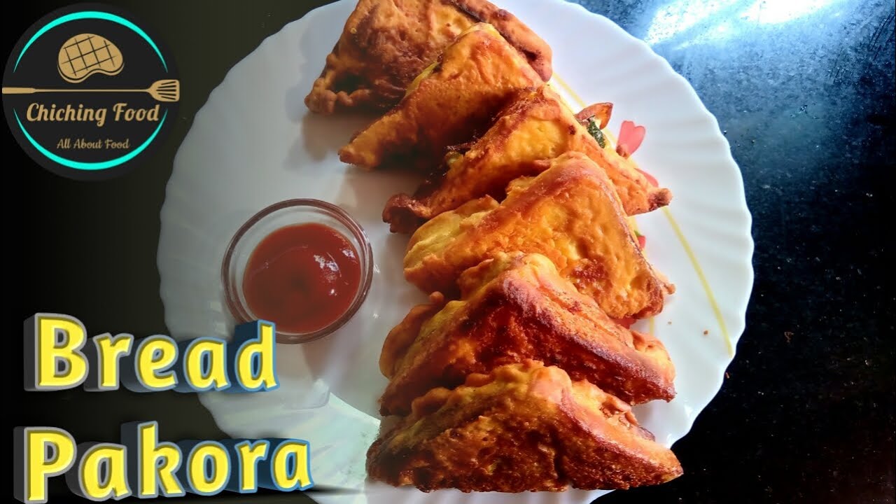 || Bread pakora recipe || Aloo bread pakora || Stuffed bread pakoda ...