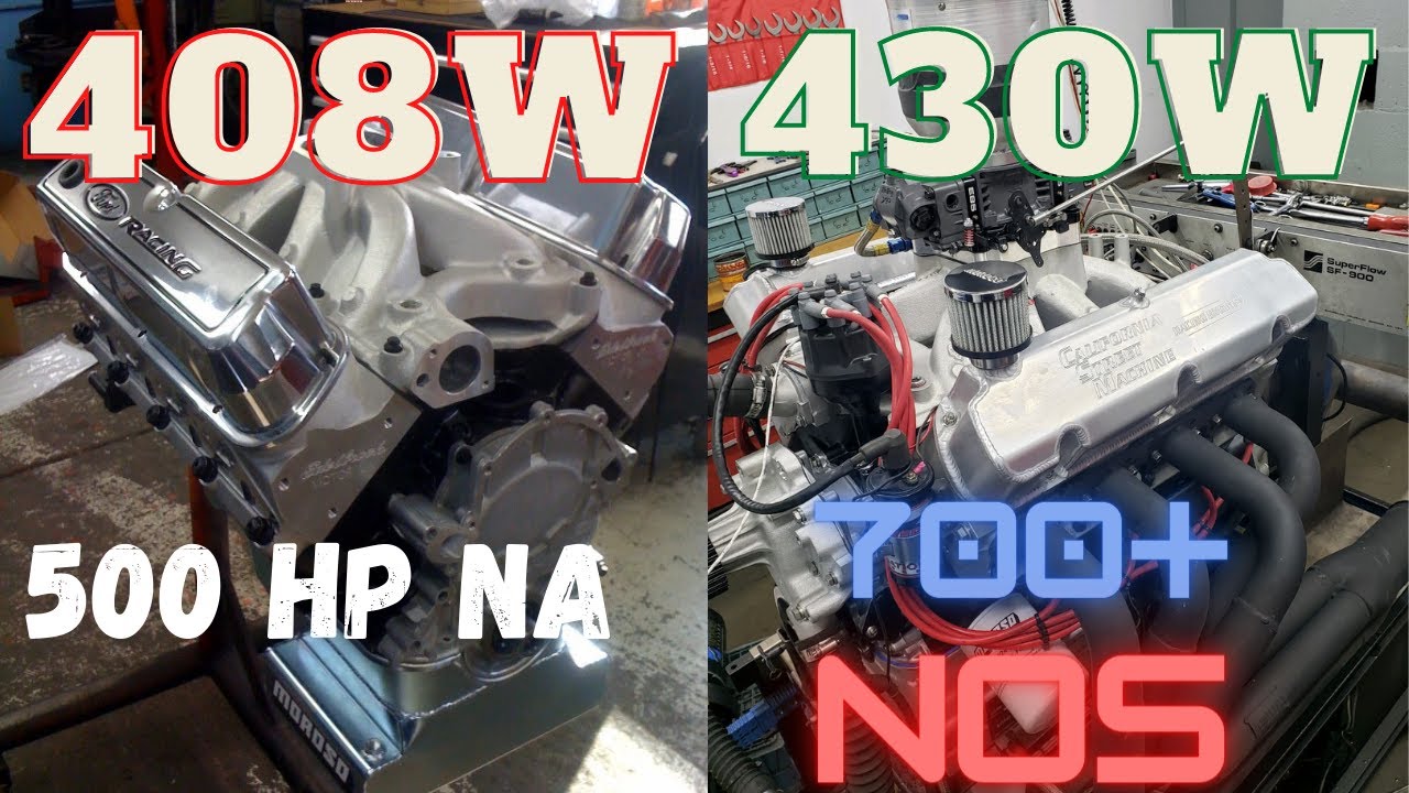 408 WINDSOR SWAPPED WITH CSM RACING ENGINES 430W - YouTube