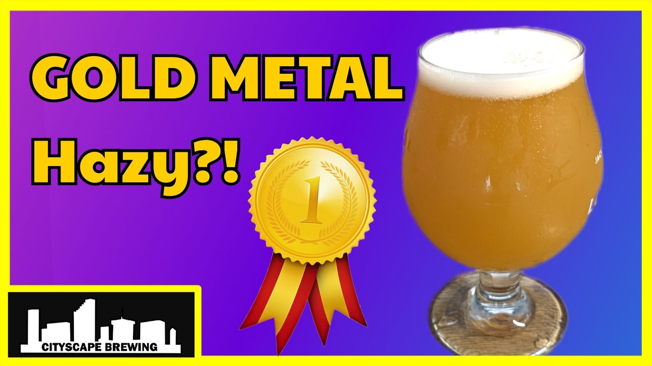 GOLD WINNING Hazy IPA?! "Death by Fruit" Grain to Glass NEIPA - YouTube