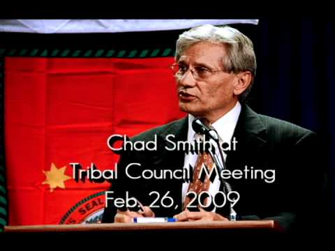 Cherokee Chief Chad Smith Mad About Giving 50 dollars to a Tribal Youth ...