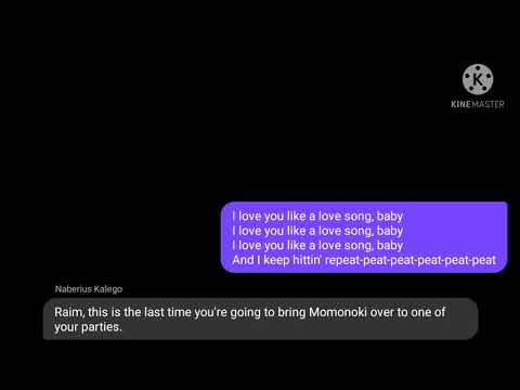 Mairimashita! Iruma-kun - Momonoki Lyric pranks Kalego! (Love you Like a Love song by: Selena Gomez)