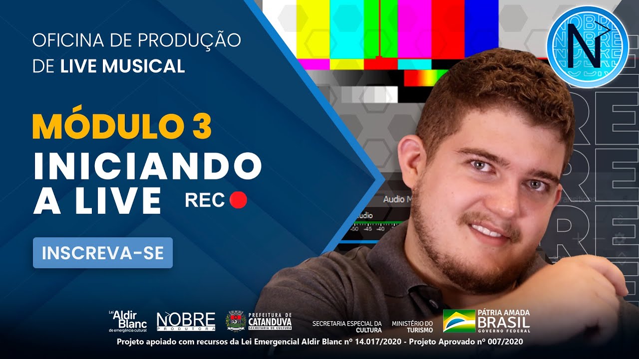 INICIANDO A LIVE | MÓDULO 3 - YouTube