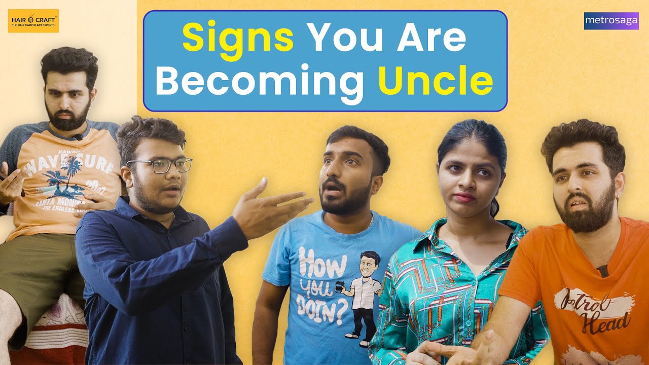 Signs You Are Becoming Uncle | Kannada Comedy | MetroSaga - YouTube