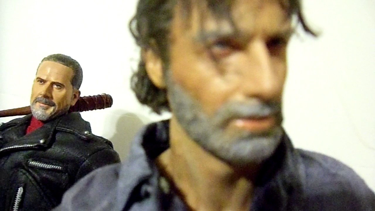 Custom rick, daryl, and negan - YouTube