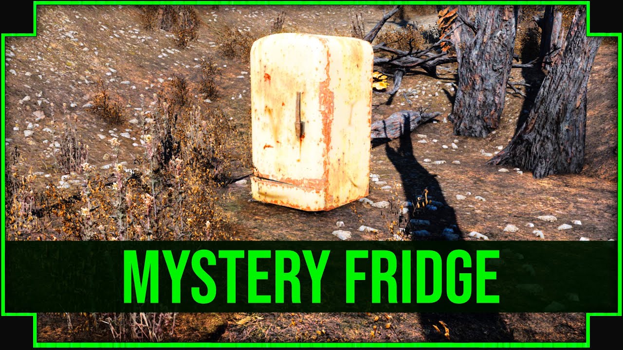 Mystery Fridge in Fallout 4 - A Curiously Locked Stash! - YouTube